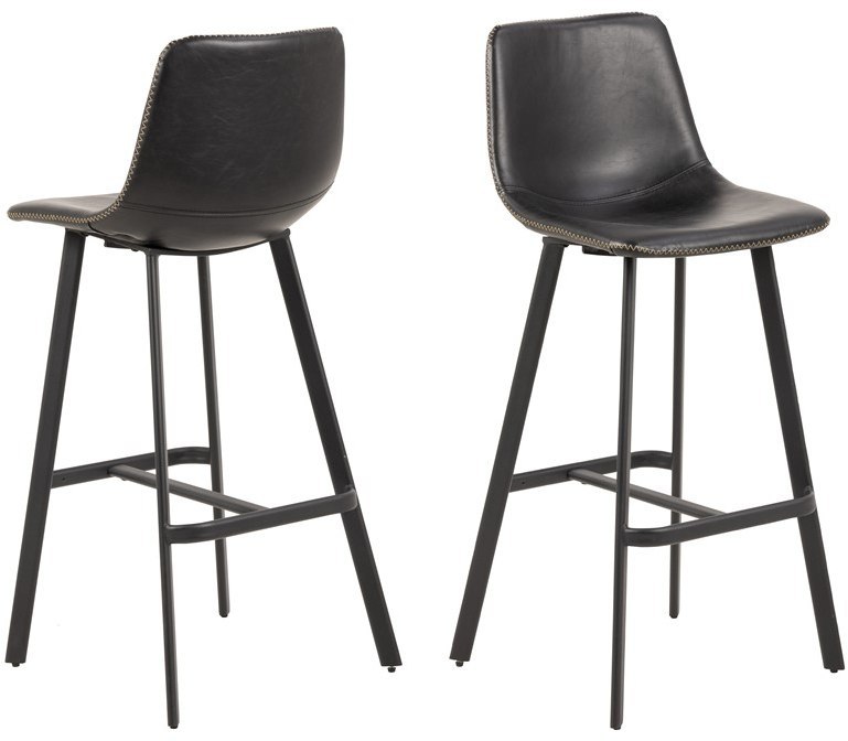 Bar Stools Oregon Bar Stool Black - Reynolds Furniture