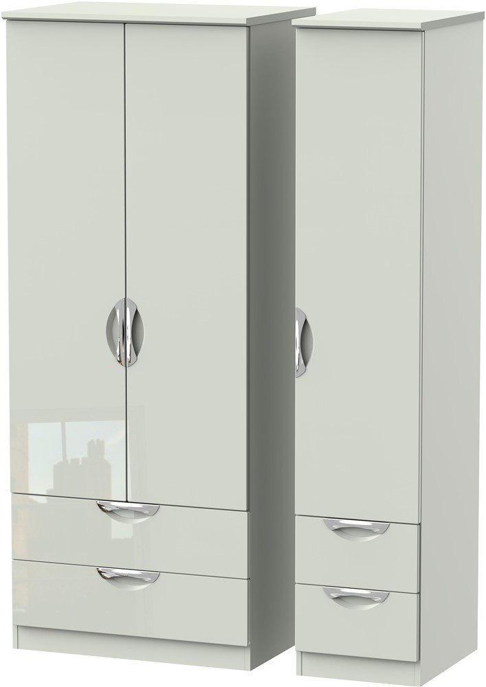 Galahad Triple 2 Drawer + Drawer Robe - Reynolds Furniture