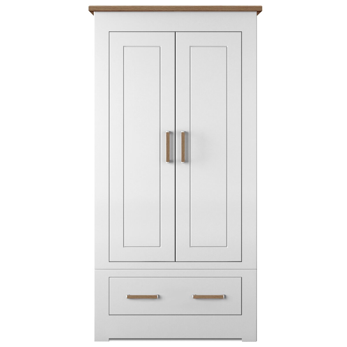 Modo Bedroom Small Robe with Drawer - Reynolds Furniture