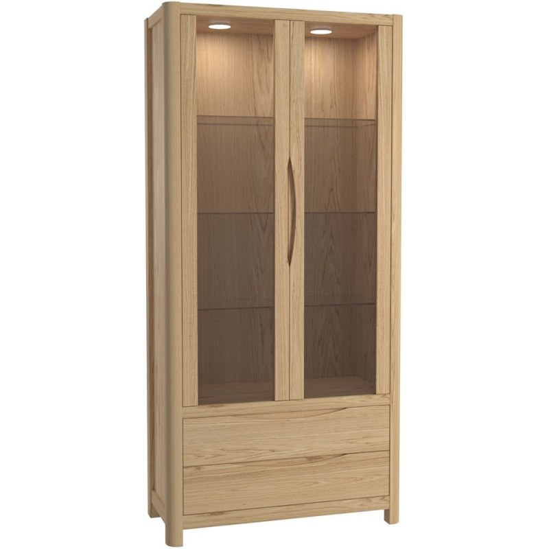 Malmo Tall Display Cabinet - Reynolds Furniture