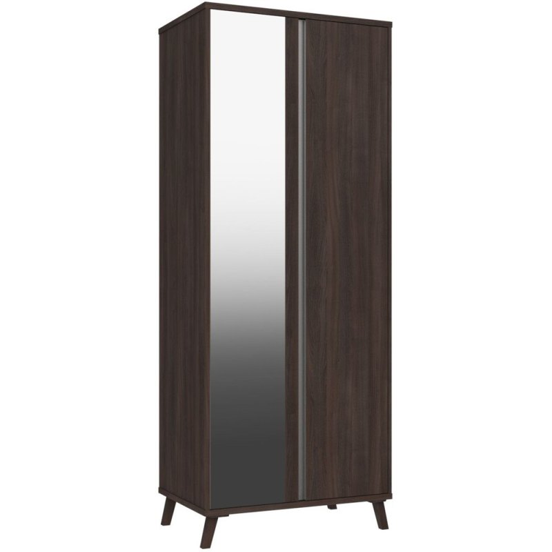 Trotton 2 Door Robe with Mirror - Reynolds Furniture